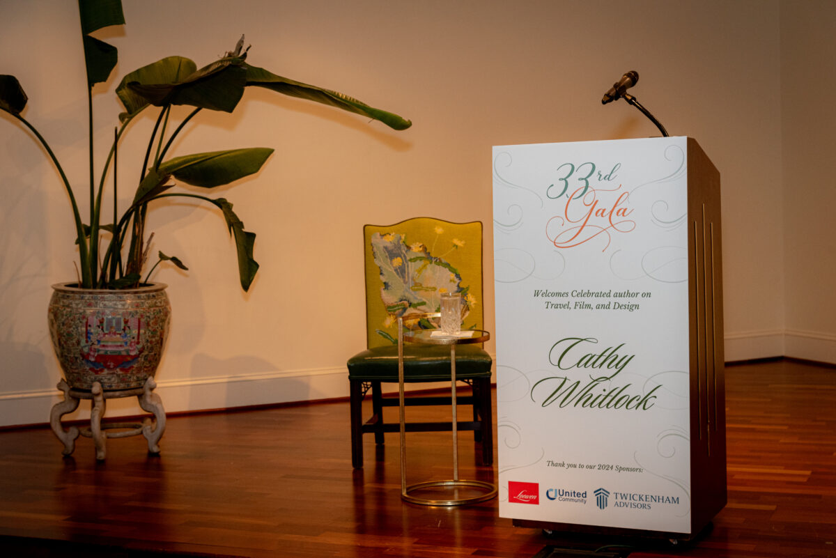 Gala Luncheon with Celebrated Author on Travel, Film and Design Cathy ...